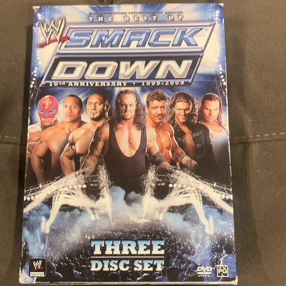 Media | Wwe Smackdown 1th Anniversary Dvd Set | Poshmark
